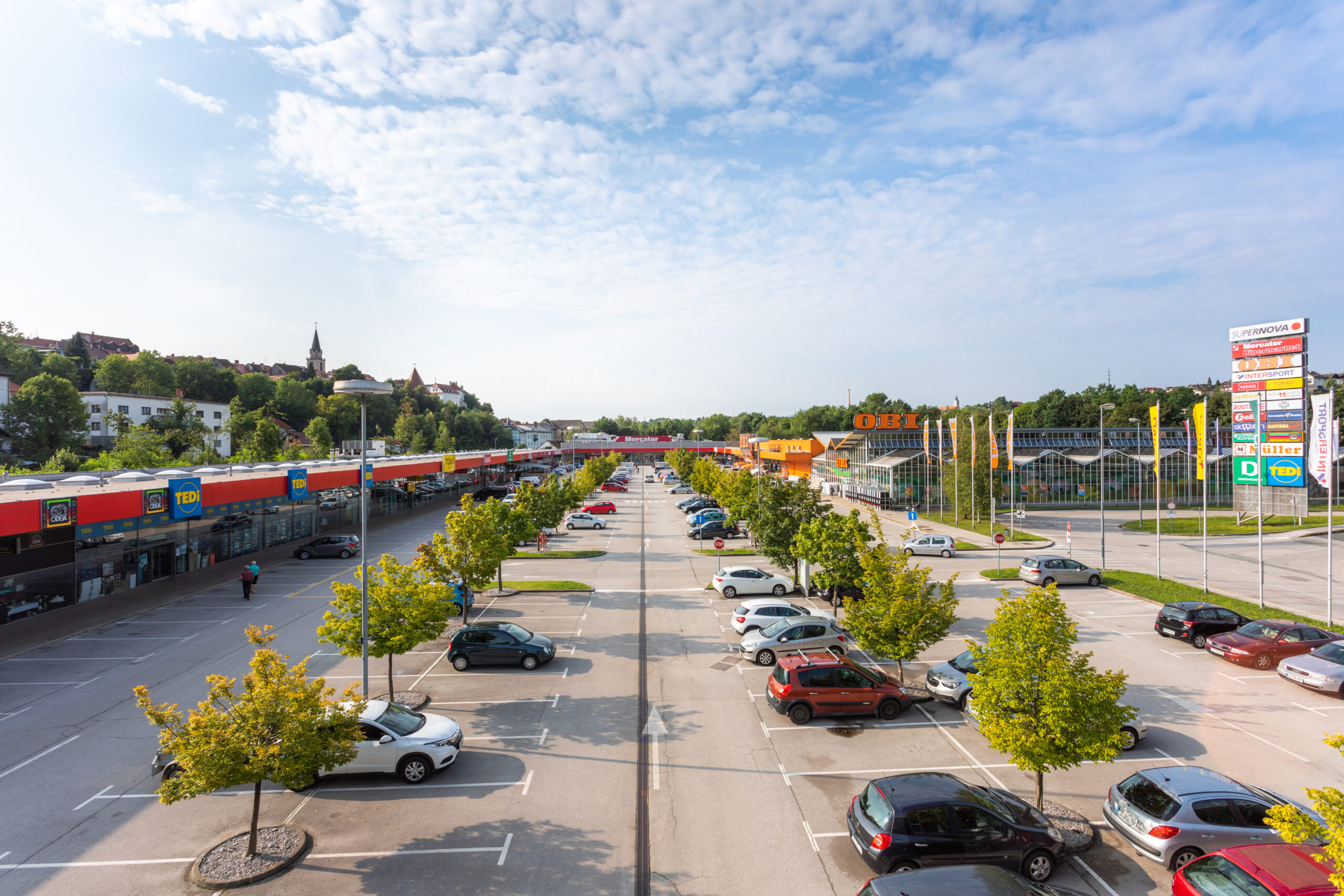 Retail Park Supernova Mercator Savski Otok | Supernova