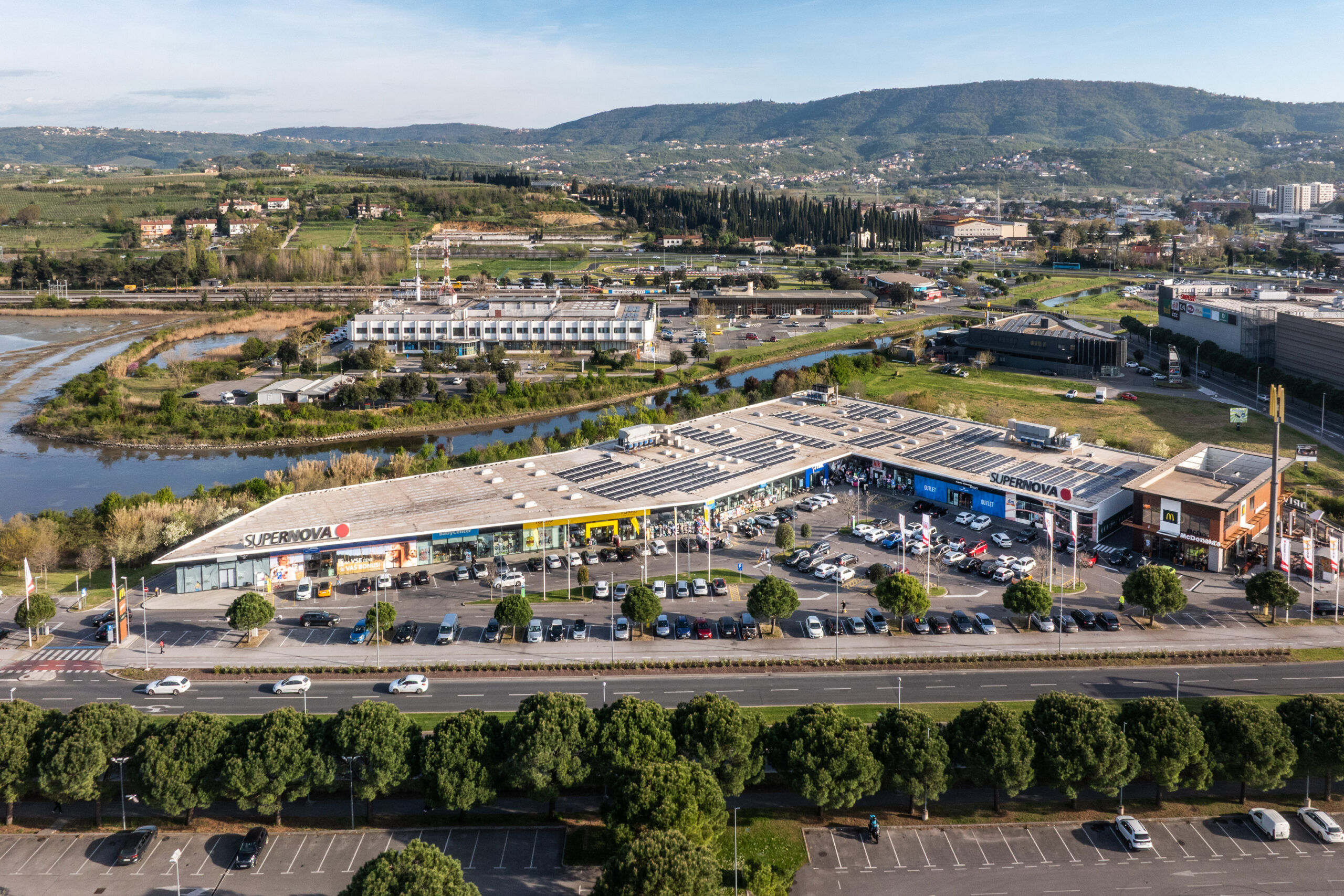 Retail Park Supernova Koper | Supernova